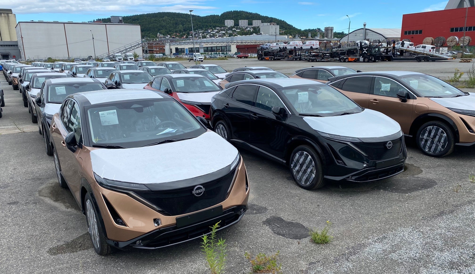 De første Nissan Ariya er på plass - Norsk elbilforening