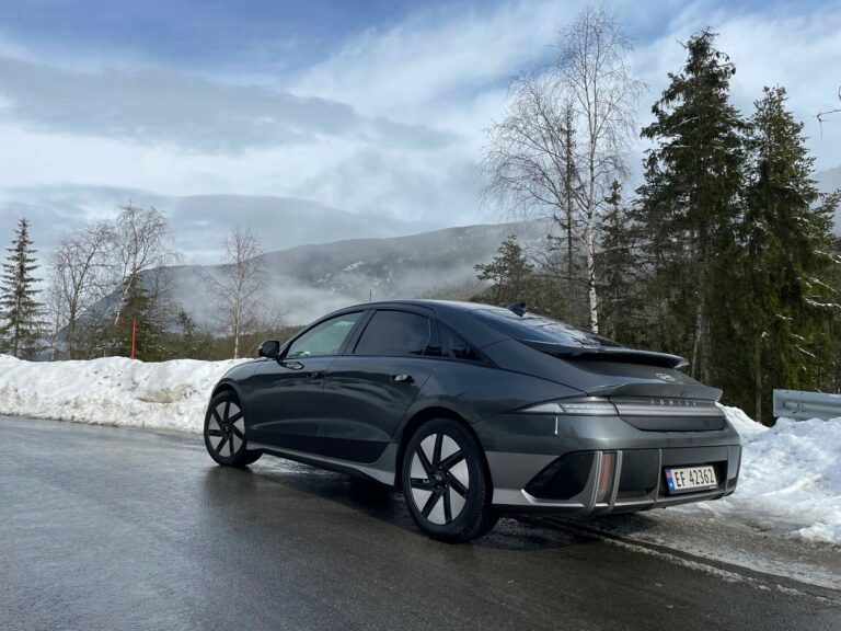 Motorvei-test av Hyundai IONIQ 6 LR AWD - Norsk elbilforening