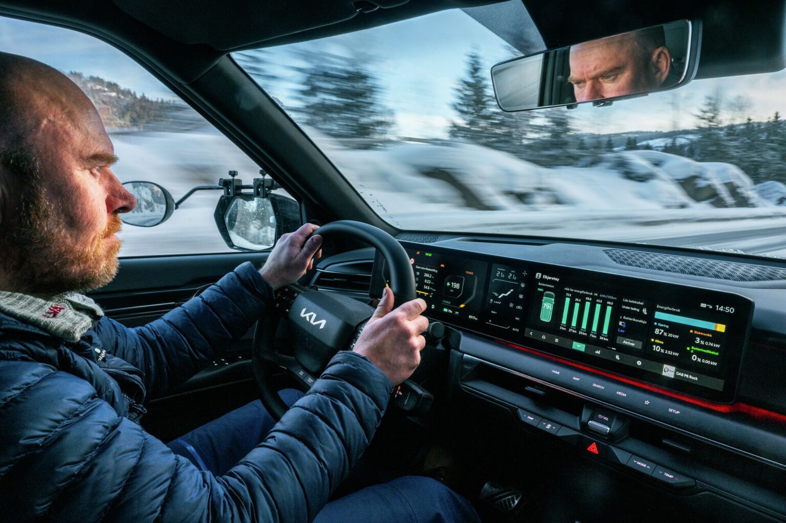 Test: Kia EV9 som batteribank på vinter-camping til fjells - Norsk ...