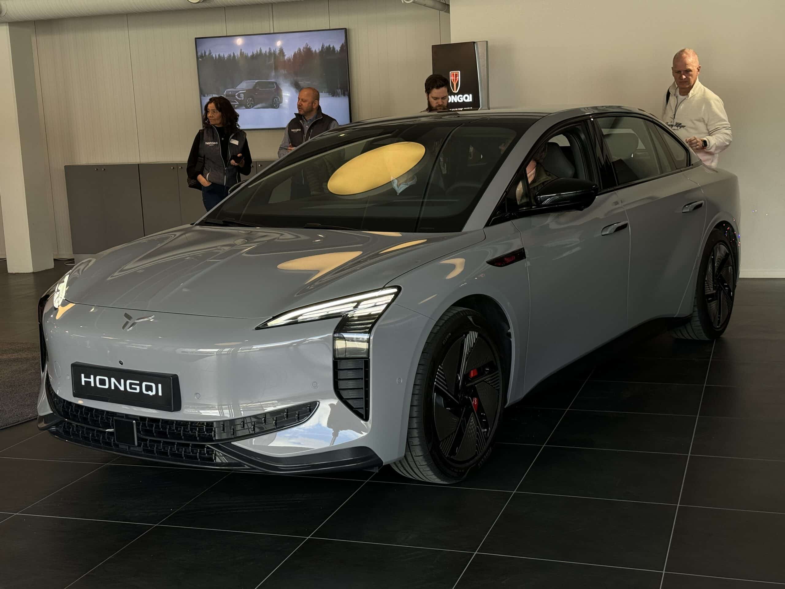 Her er Hongqi EH7 En slank sedan med lang rekkevidde - Norsk elbilforening