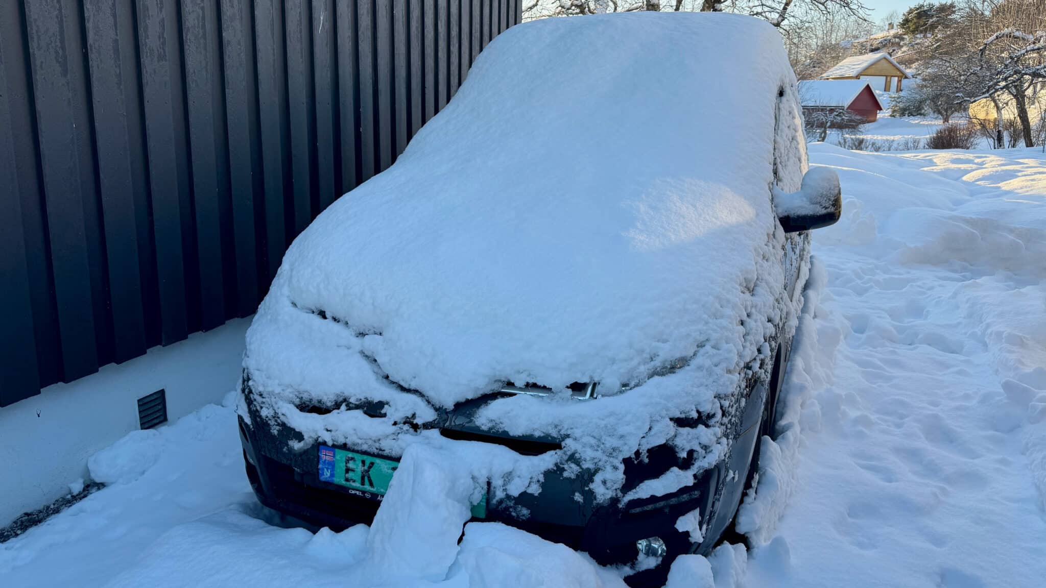 Dette skjer med normale elbiler i varierende norsk vinter - Norsk ...